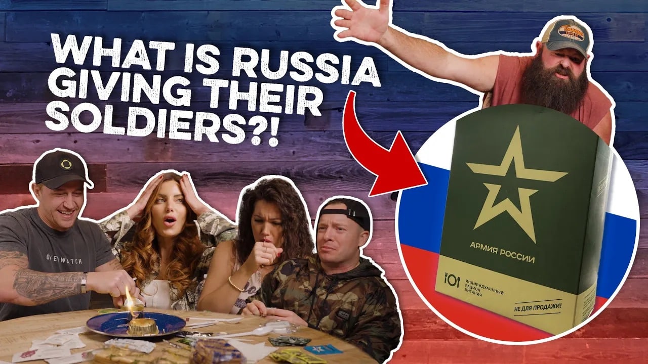 Americans Taste Test Russian MREs - Rated Red