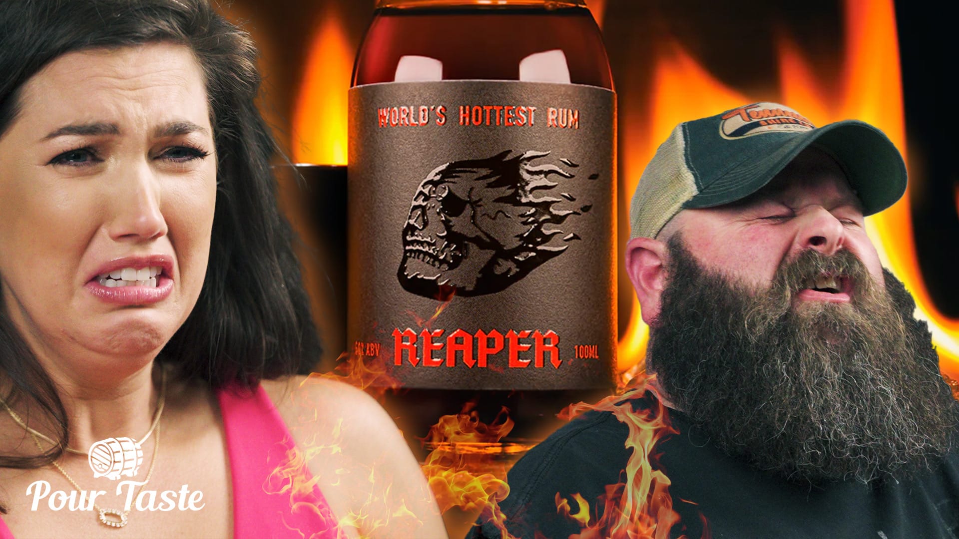 Alabama Boss & Ashla Taylor Take on The World's HOTTEST Rum - Rated Red